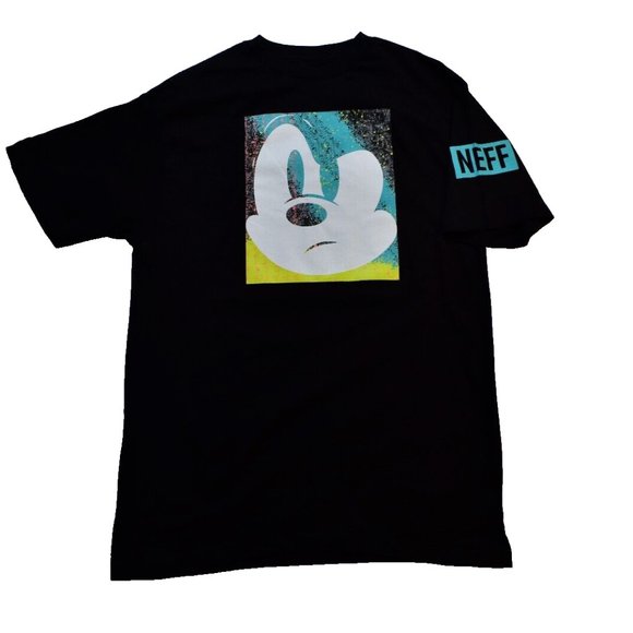 Neff | Shirts | Neff X Disney Mens Stitch Wild Energy Distressed ...